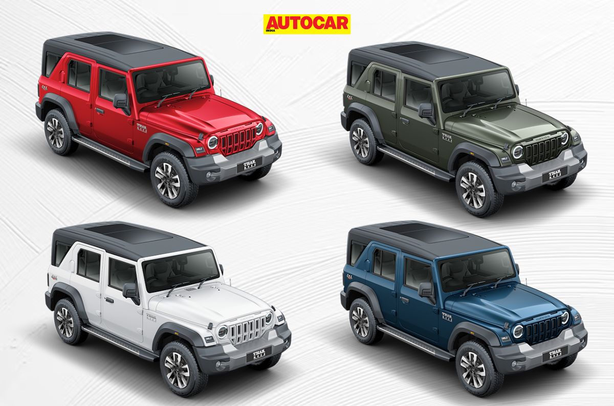 Mahindra Thar Roxx Price Colours Variants Launch Details Rivals Autocar India